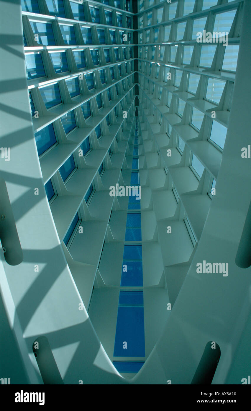 Window ceiling of Milwaukee Art Museum Lake Michigan Milwaukee ...