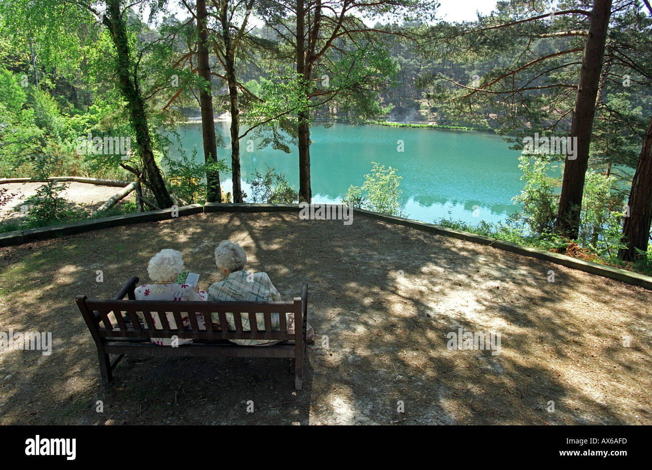 The blue pool wareham hi-res stock photography and images - Alamy