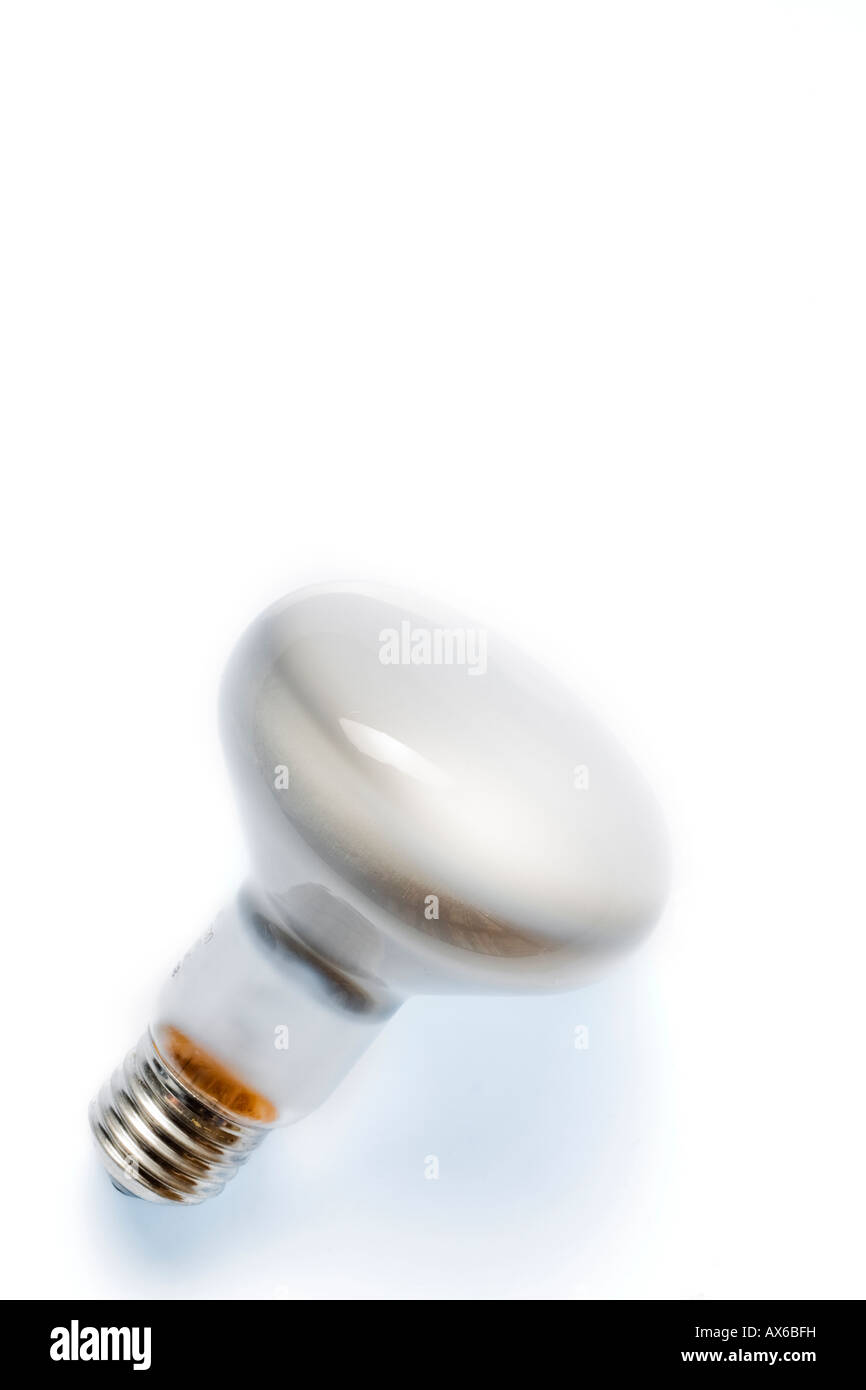 Light bulb isolated on a white background Stock Photo - Alamy