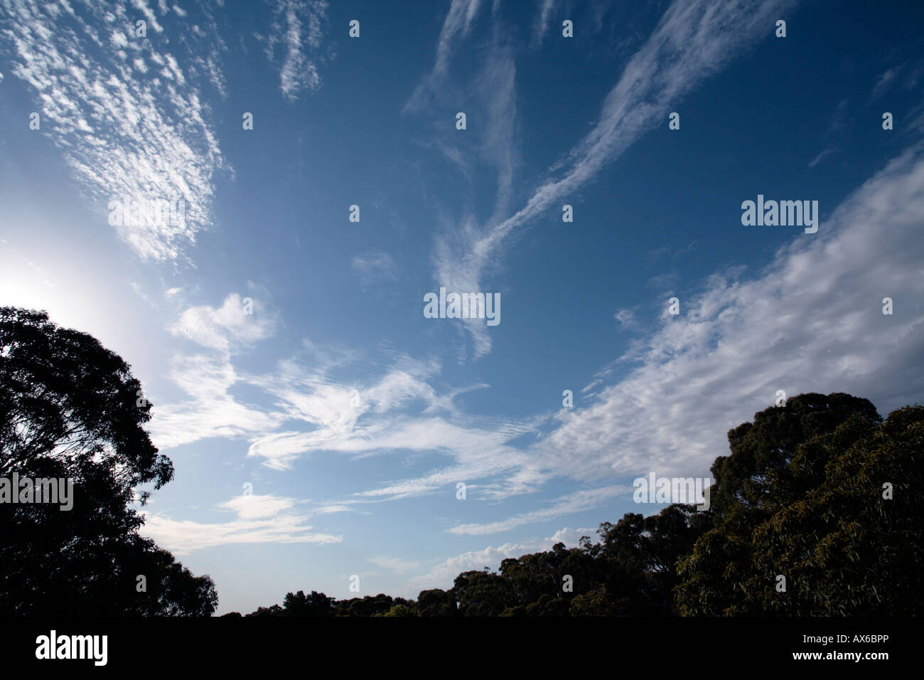 Cirrocumulus and cirrus clouds hi-res stock photography and images - Alamy