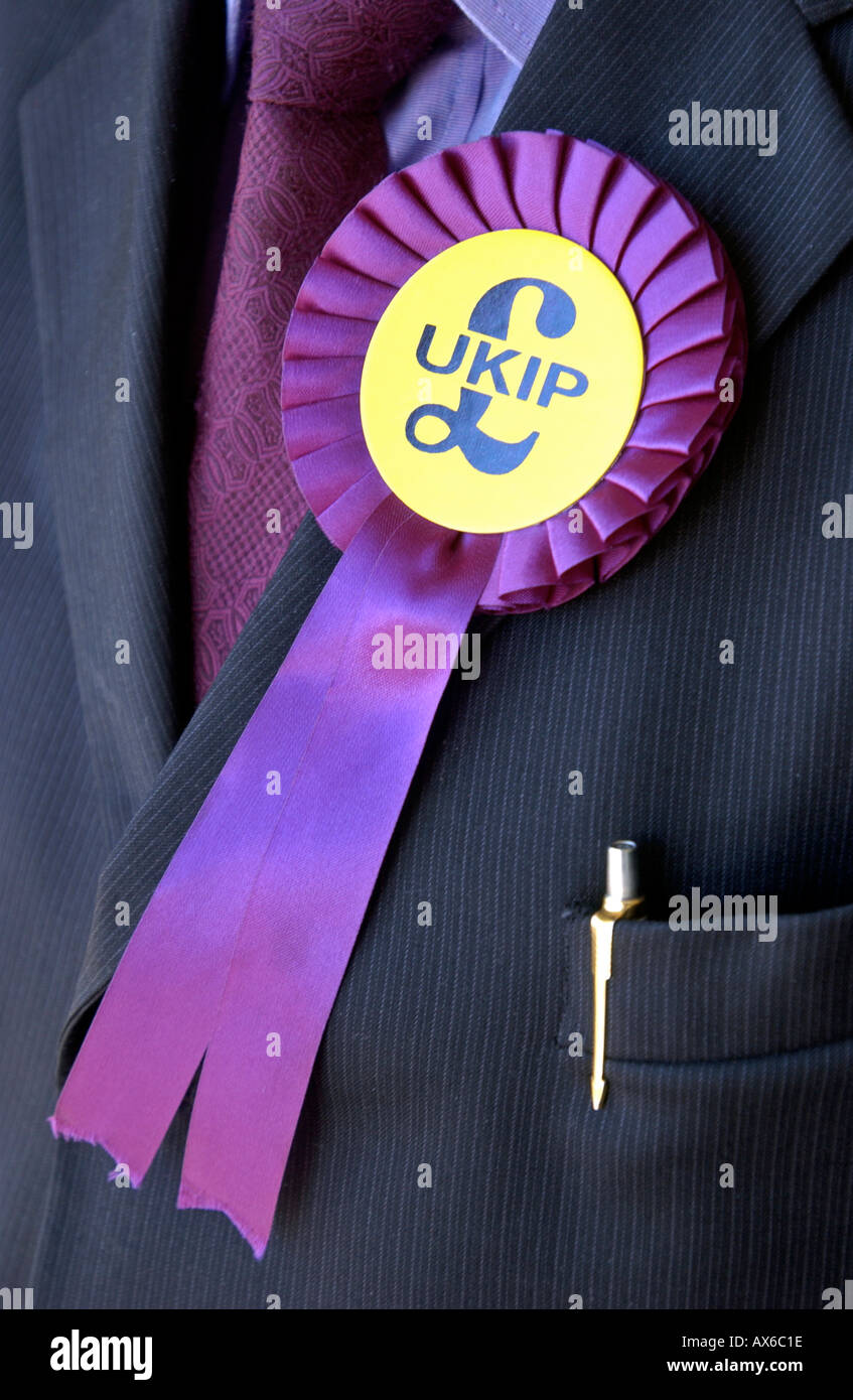 Ukip party badge hi-res stock photography and images - Alamy