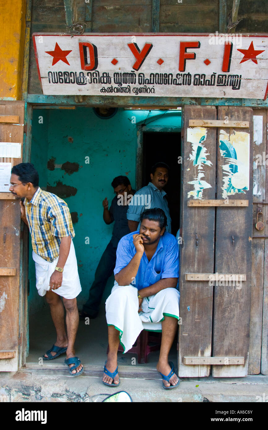Merchant Shop in Mattancherry in Cochin South India Stock Photo - Alamy