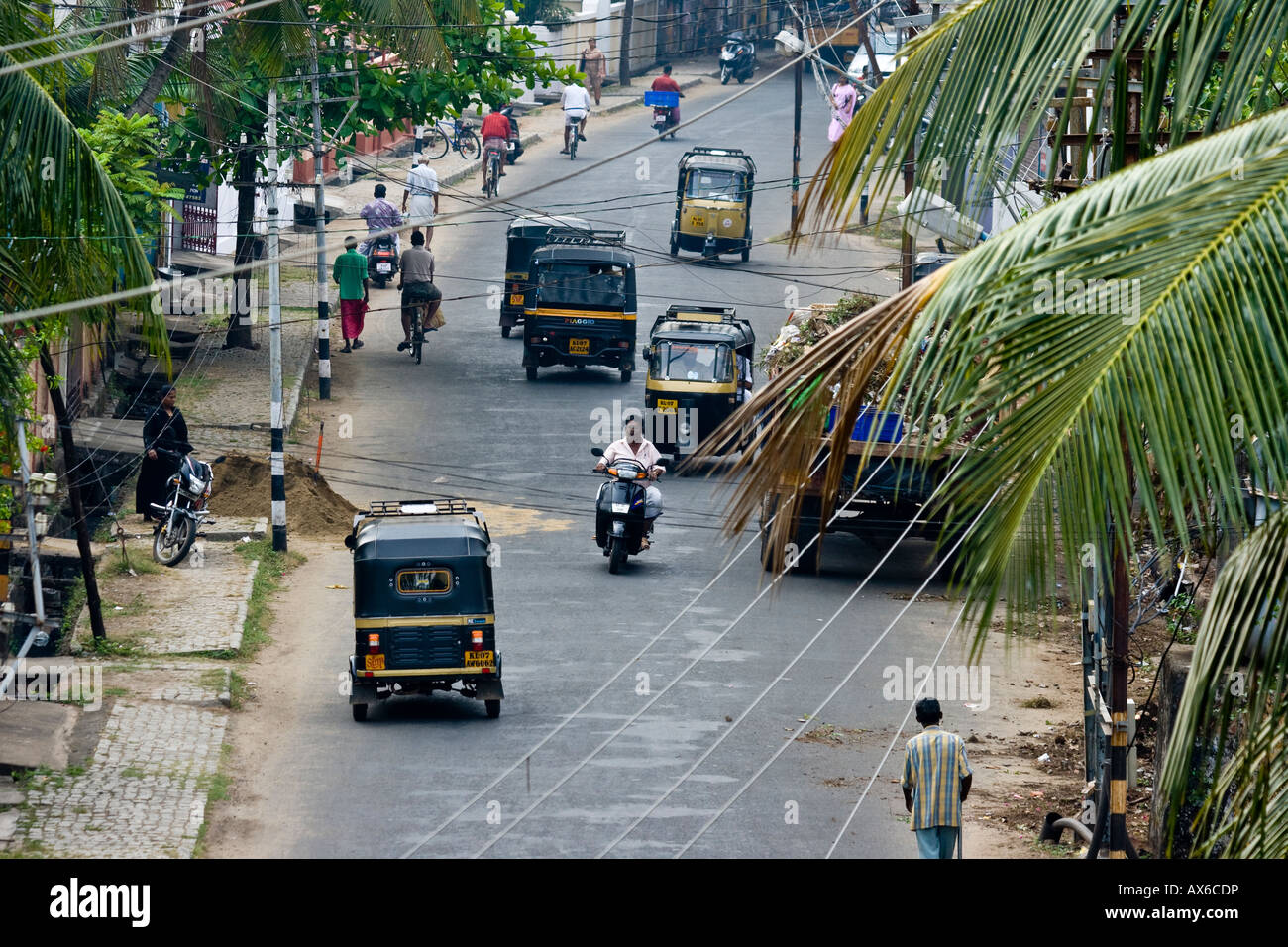 Street Scene in Cochin India Stock Photo - Alamy