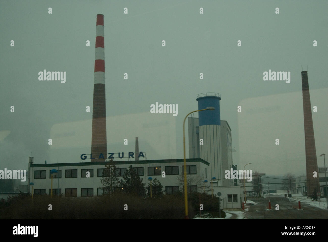 Factory outside Berlin Germany Stock Photo - Alamy