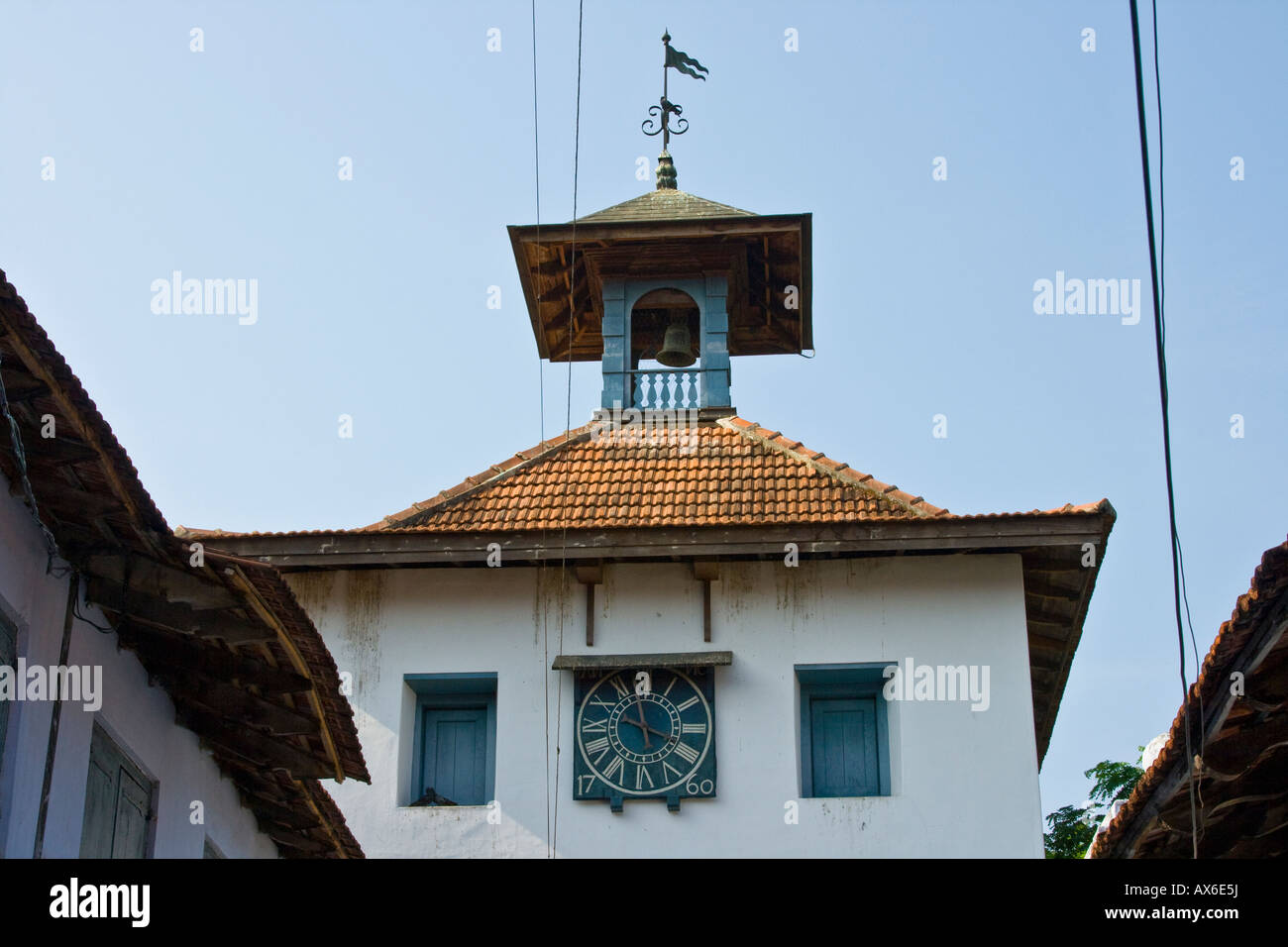 Jewish Synagogue in Mattancherry Cochin India Stock Photo - Alamy