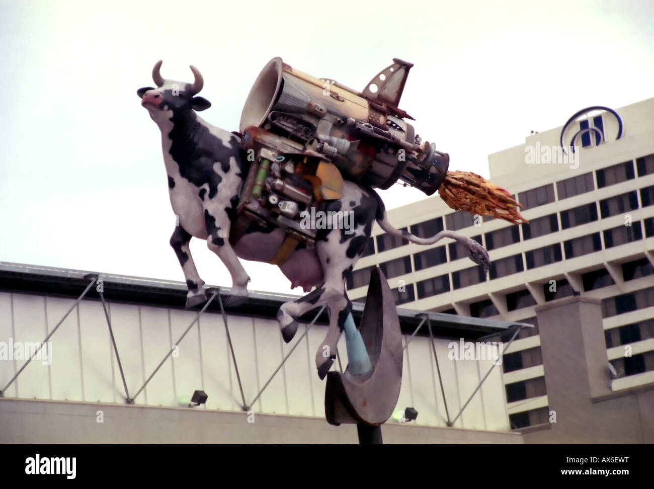 A very creative & comical artist's rendition of "The Cow Jumped Over ...