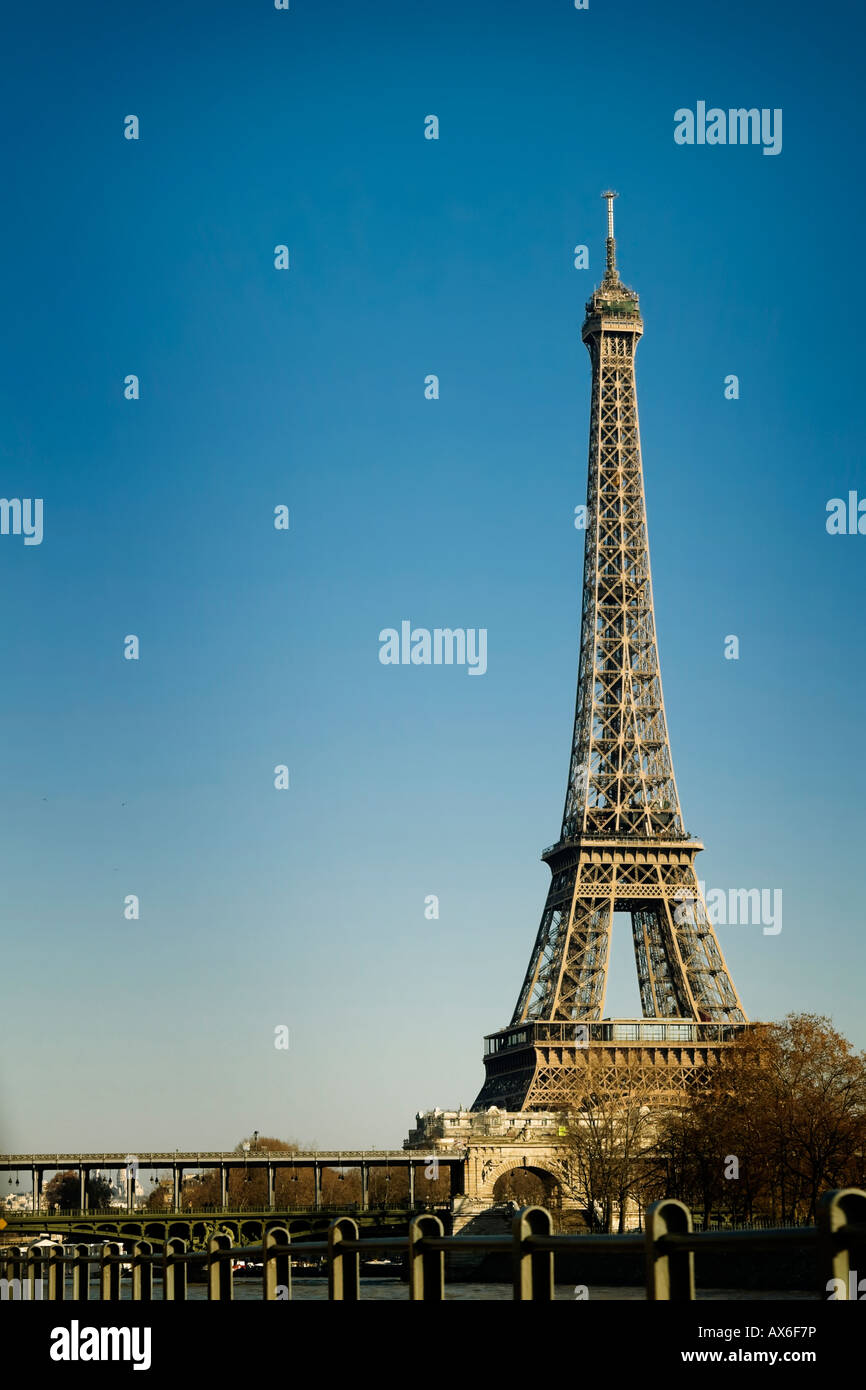 Eiffel tower in Paris France Daylight shot Stock Photo - Alamy