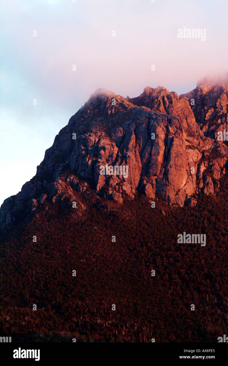 Mount Murchison Tullah Tasmania Australia Stock Photo - Alamy