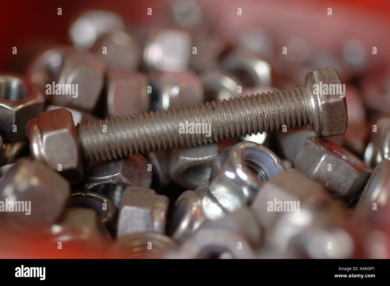 Nuts and Bolts Stock Photo - Alamy