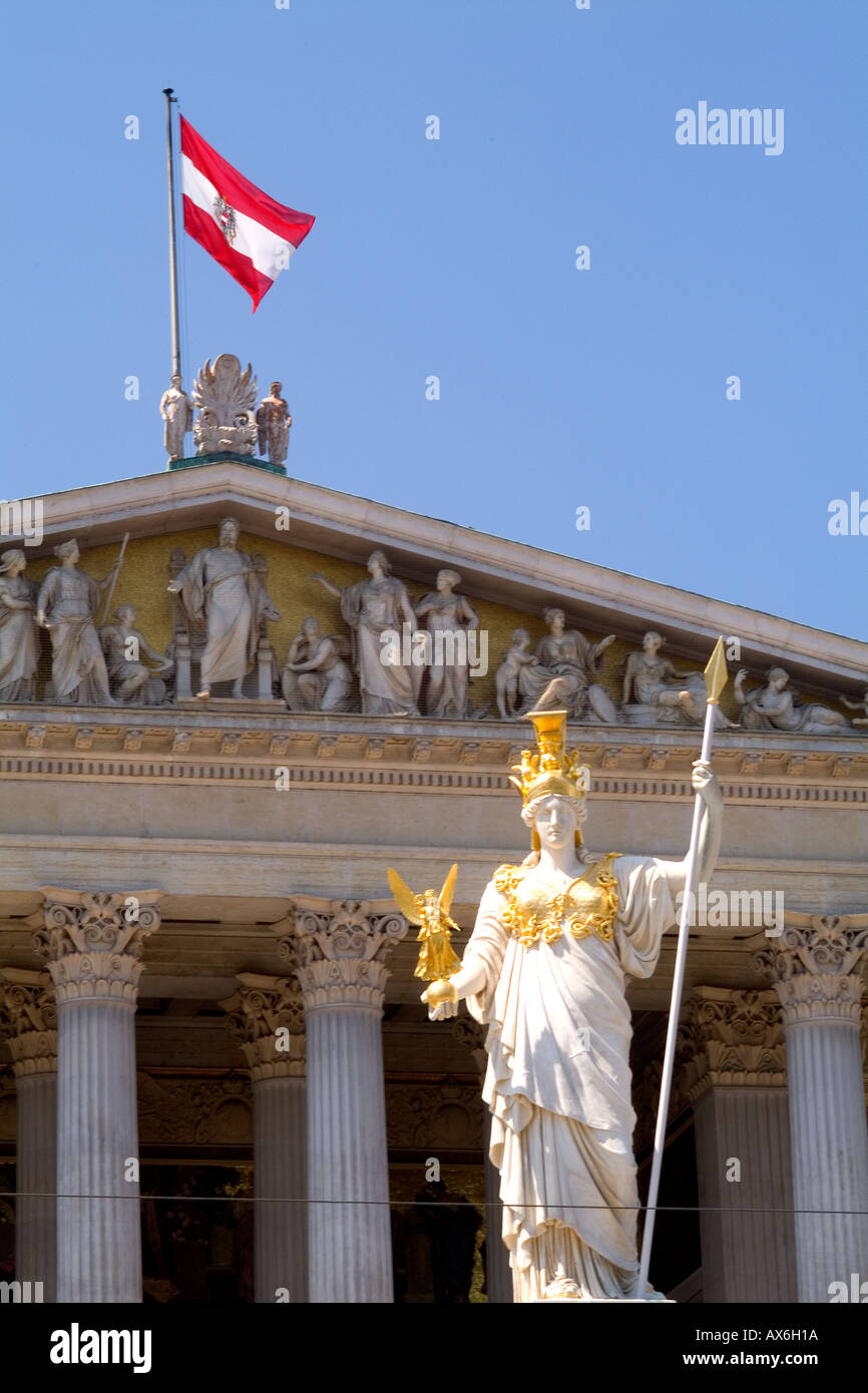 Flag of vienna hi-res stock photography and images - Alamy