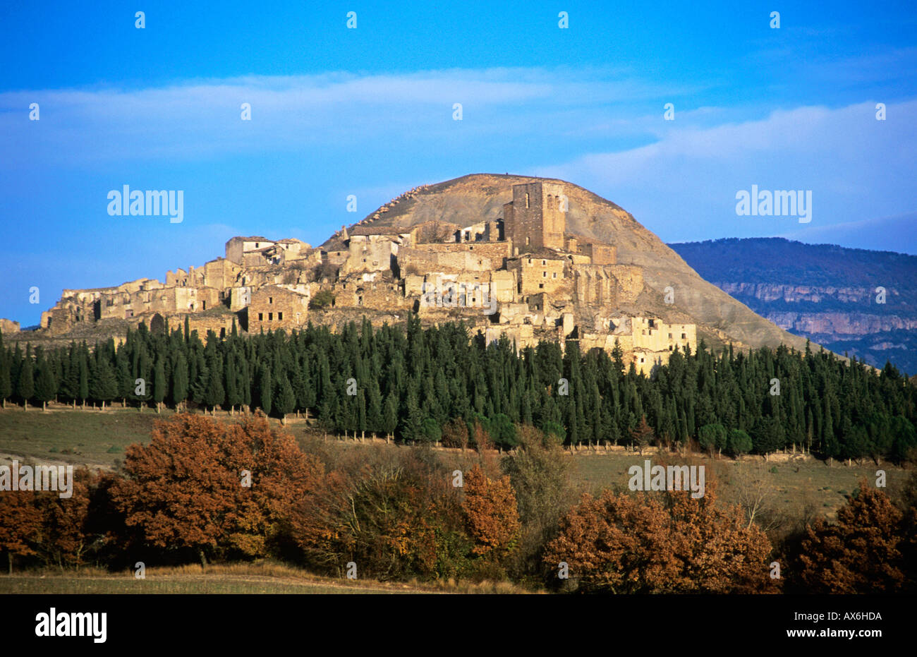 Escó Village, Zaragoza, Aragón Northern Spain Stock Photo - Alamy