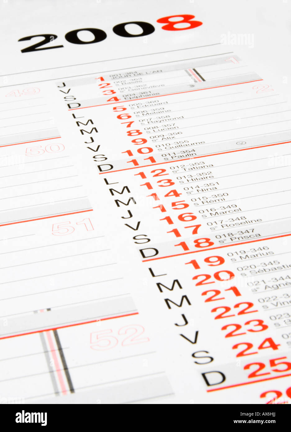 Numbers almanac hi-res stock photography and images - Alamy