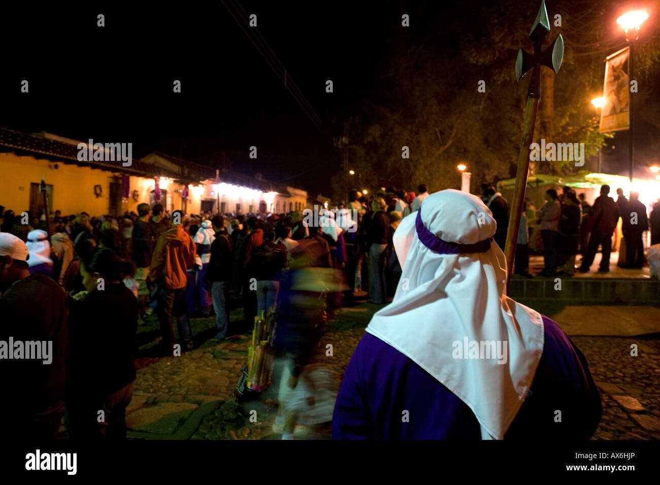 Celebration of Easter week or Semana Santa in Antigua Guatemala Stock ...