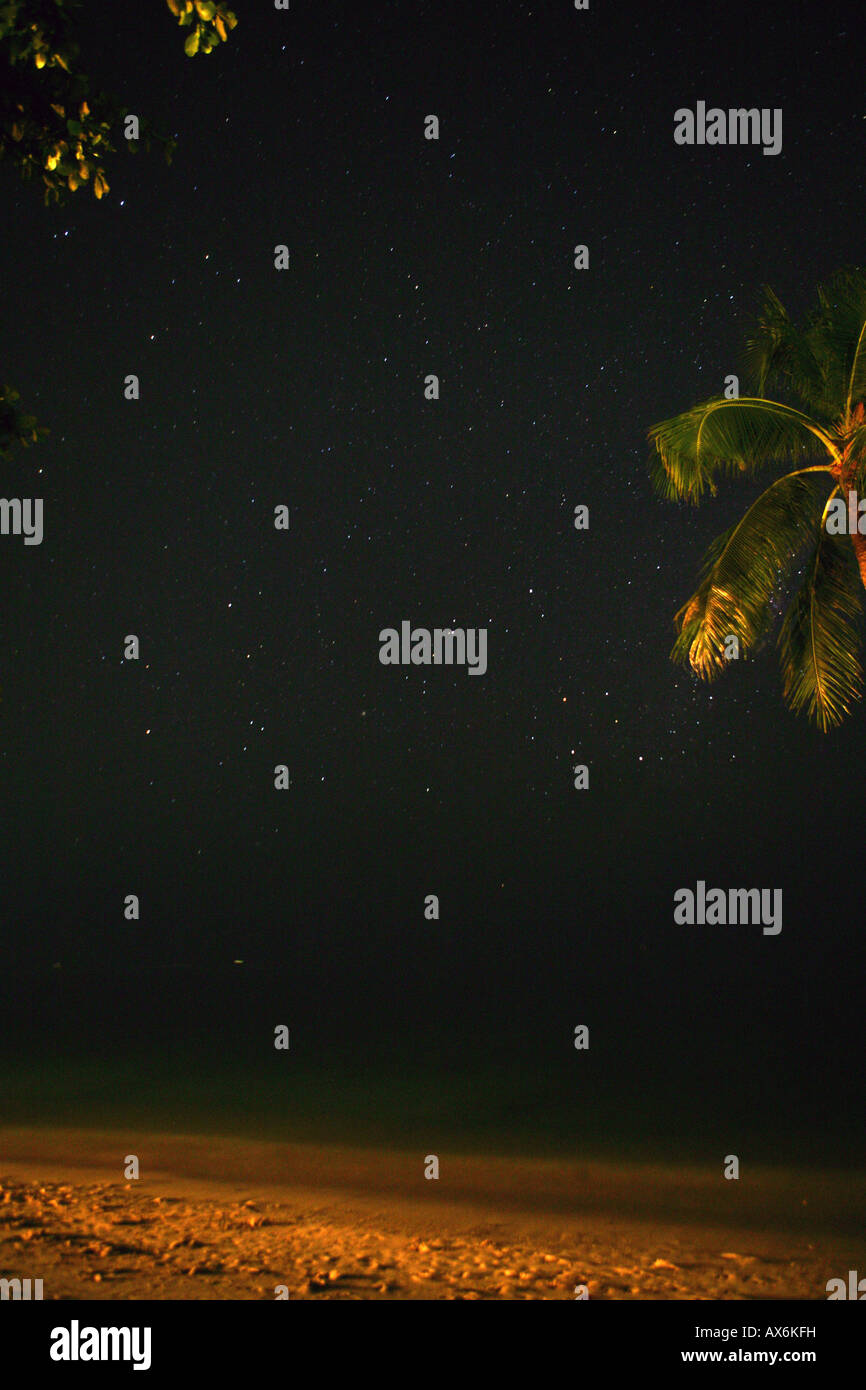 stars over the ocean Stock Photo - Alamy