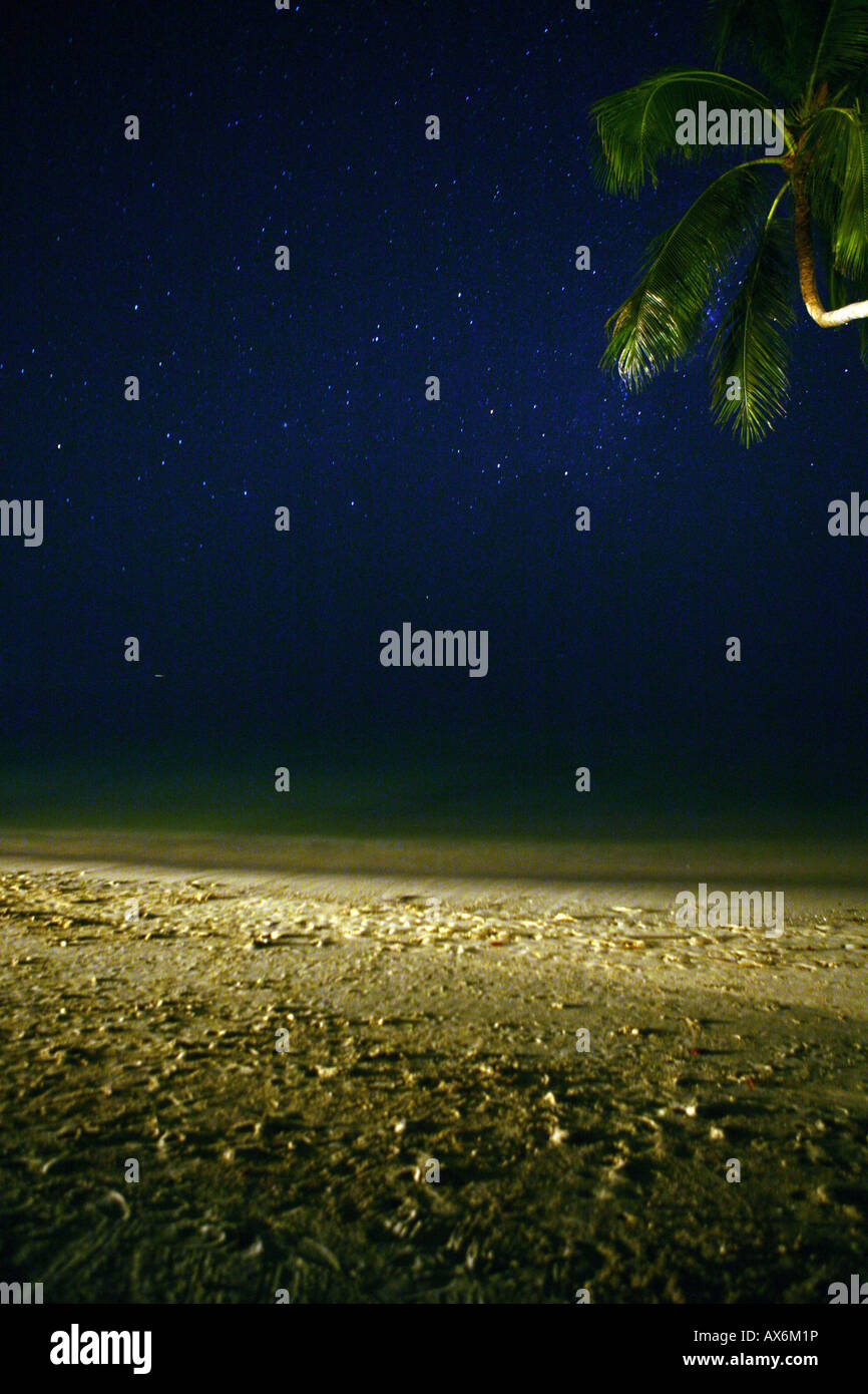 stars over the ocean Stock Photo - Alamy