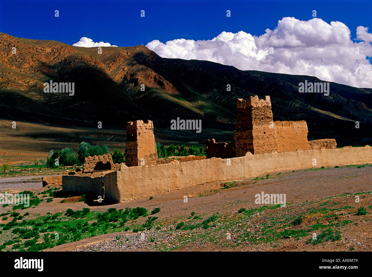 architecture, adobe building, adobe structure, casbah, kasbah, ksar, Er ...