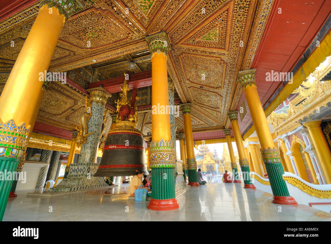 Shwedagon Pagoda Interior