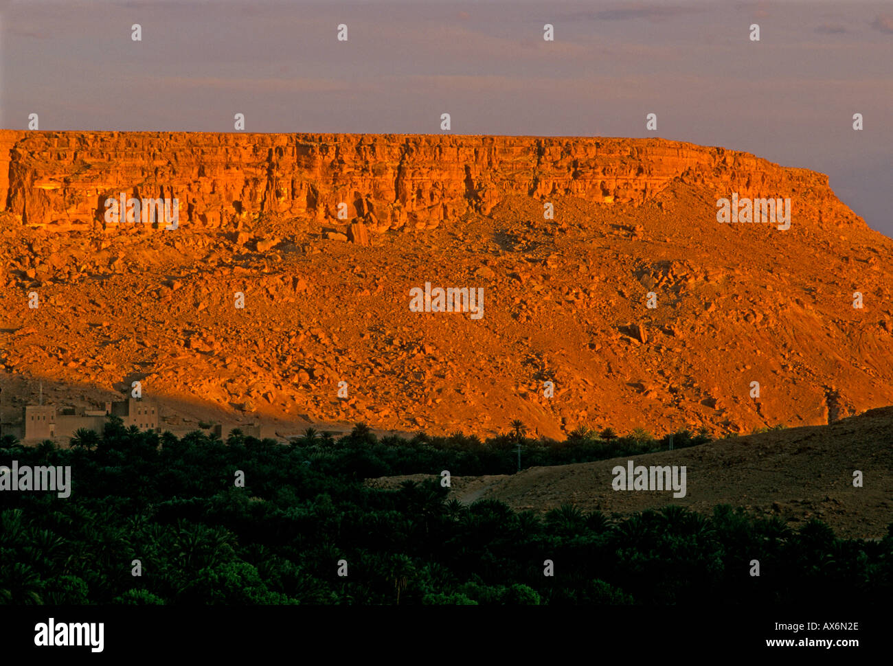 oasis at village of Oulad Aissa, Oulad Aissa, between Er-Rachidia and ...