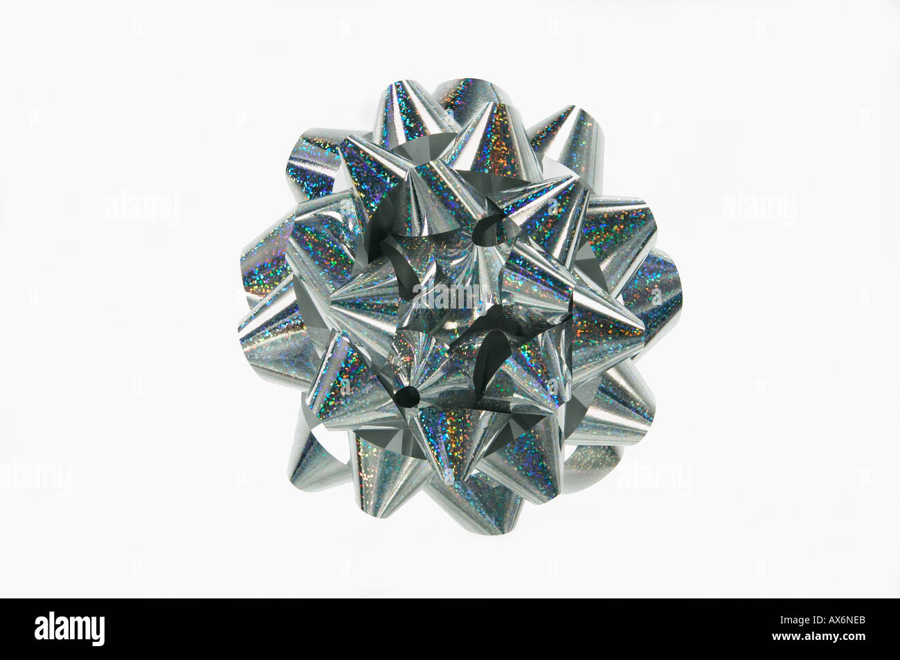 Silver bow hi-res stock photography and images - Alamy