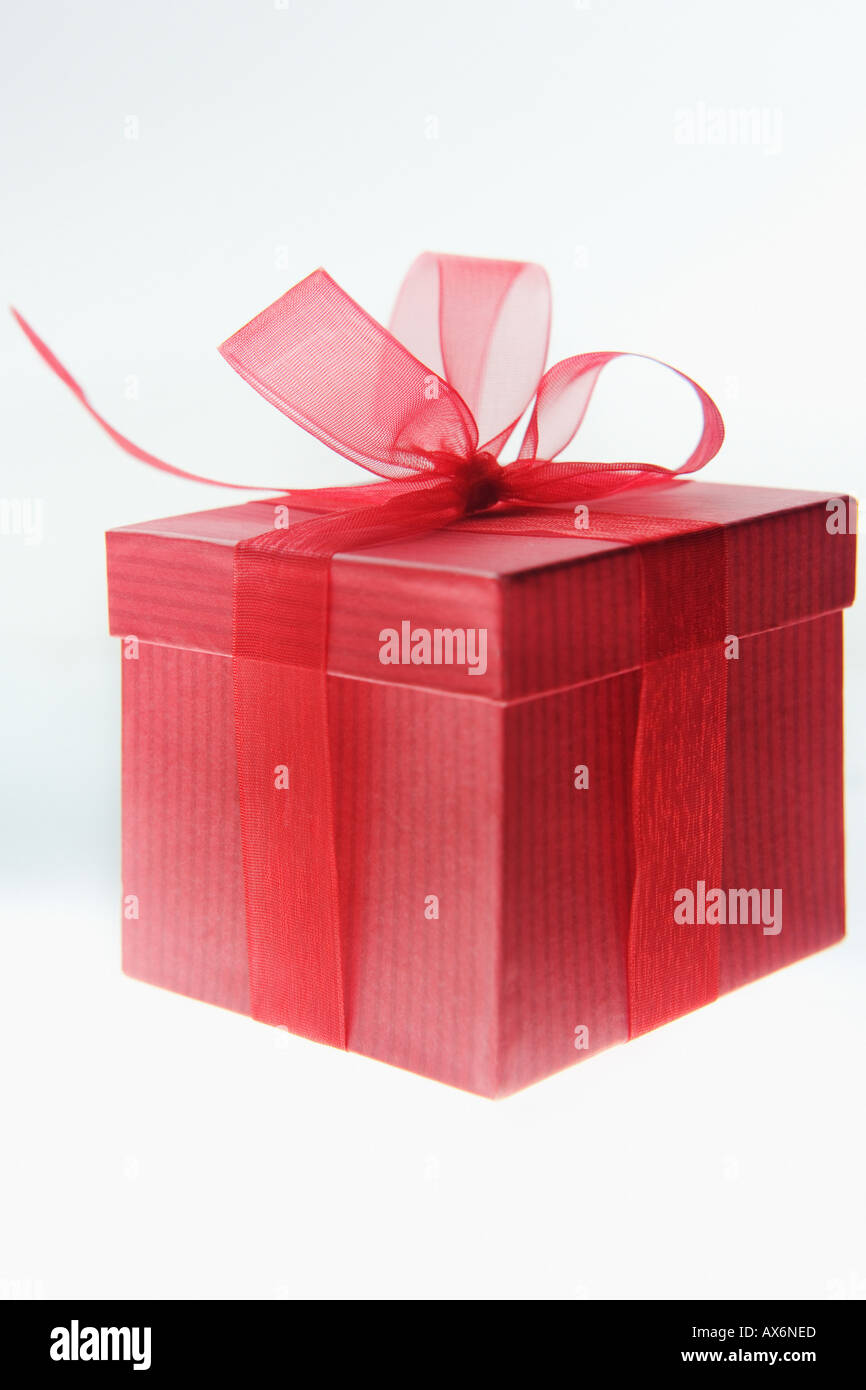 Ribbon on a gift Stock Photo - Alamy