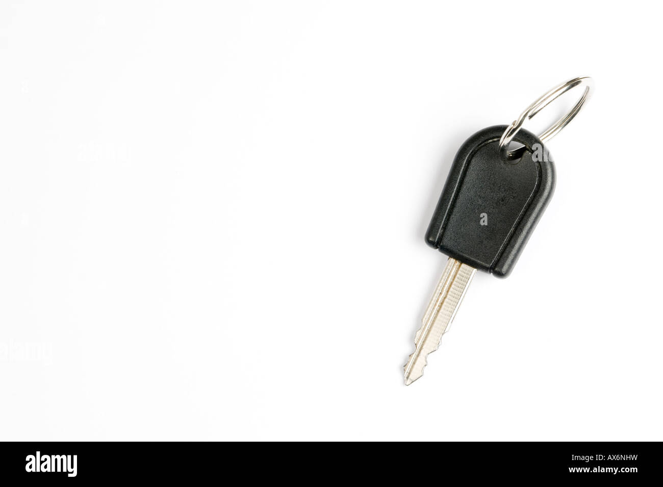 Car key on a white background Horizontal shot Stock Photo - Alamy