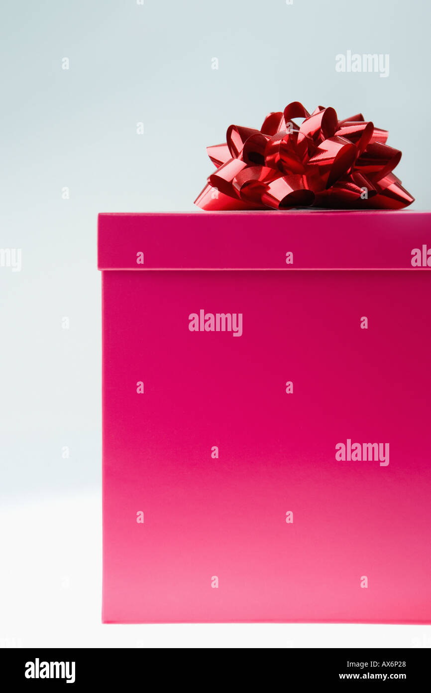 Ribbon on a gift Stock Photo - Alamy