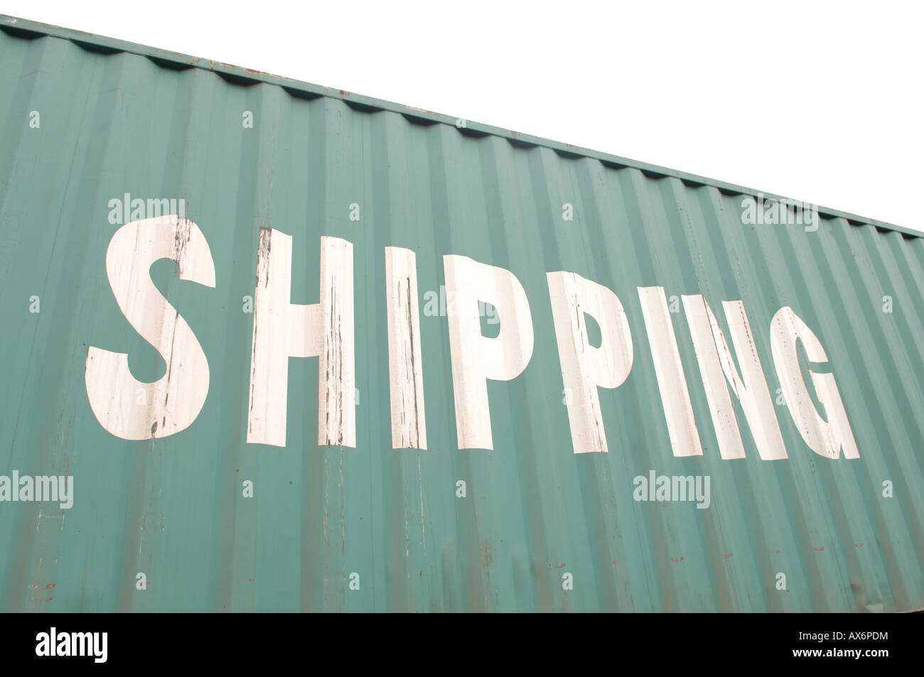 Corrugated side shipping container hi-res stock photography and images ...