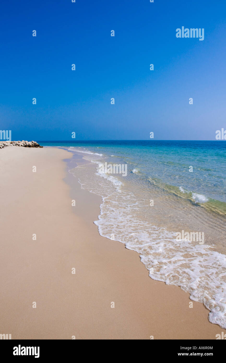 Surf on beach, Sealine Beach Resort, Mesaieed, Qatar Stock Photo - Alamy