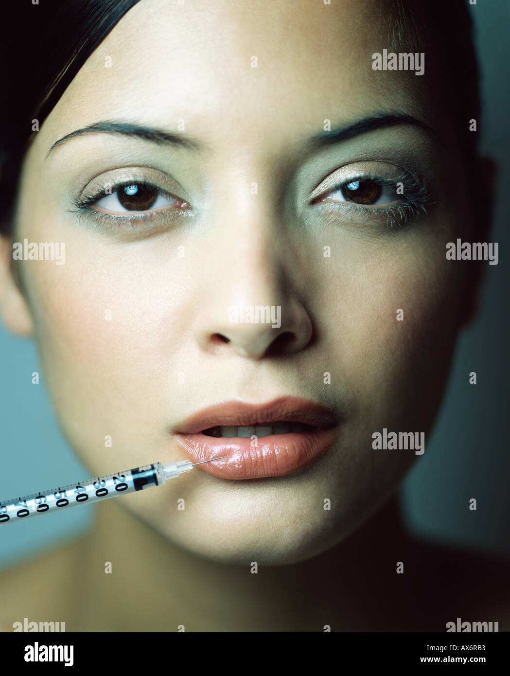 Attractive woman having pain in hi-res stock photography and images - Alamy