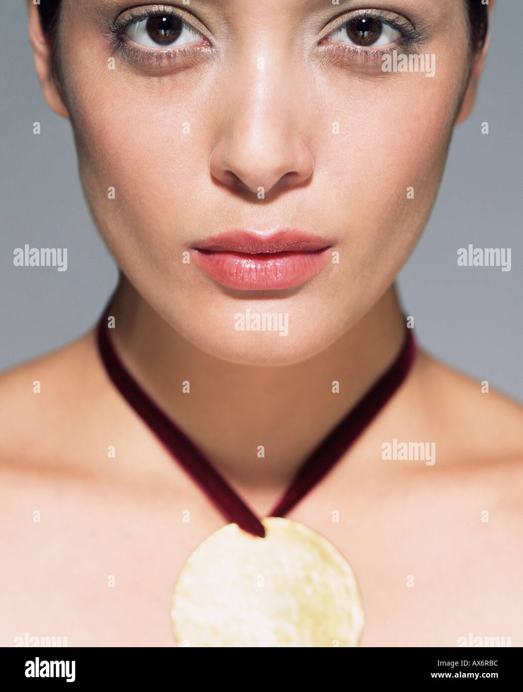 Rounded woman hi-res stock photography and images - Alamy