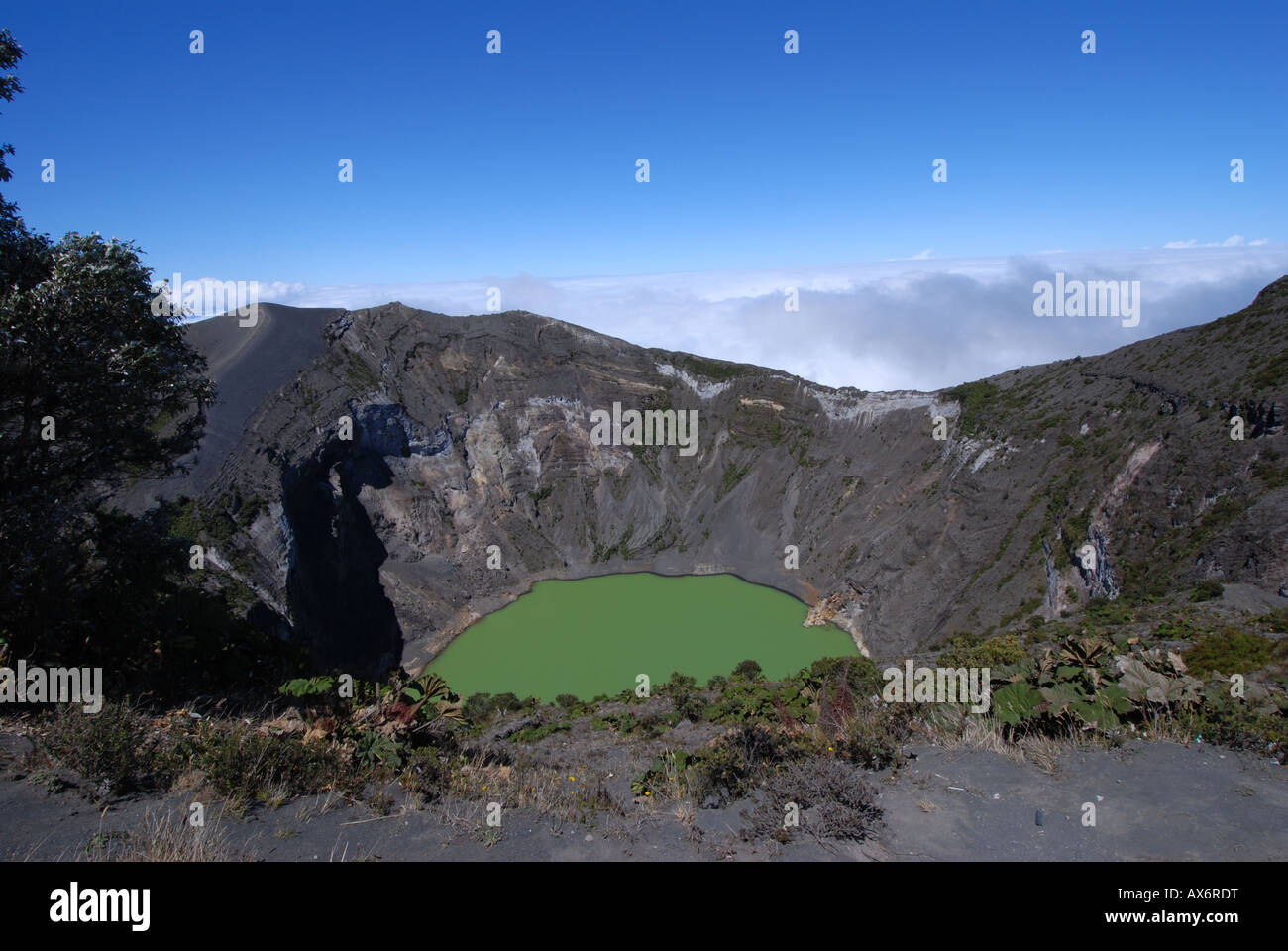Crater volcano irazu in hi-res stock photography and images - Alamy