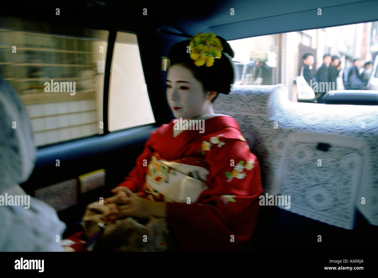 Geisha in training hi-res stock photography and images - Alamy