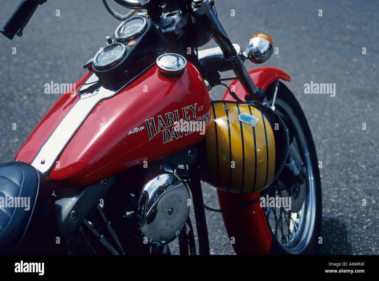 A motorcycle in London U.K. Europe Stock Photo - Alamy