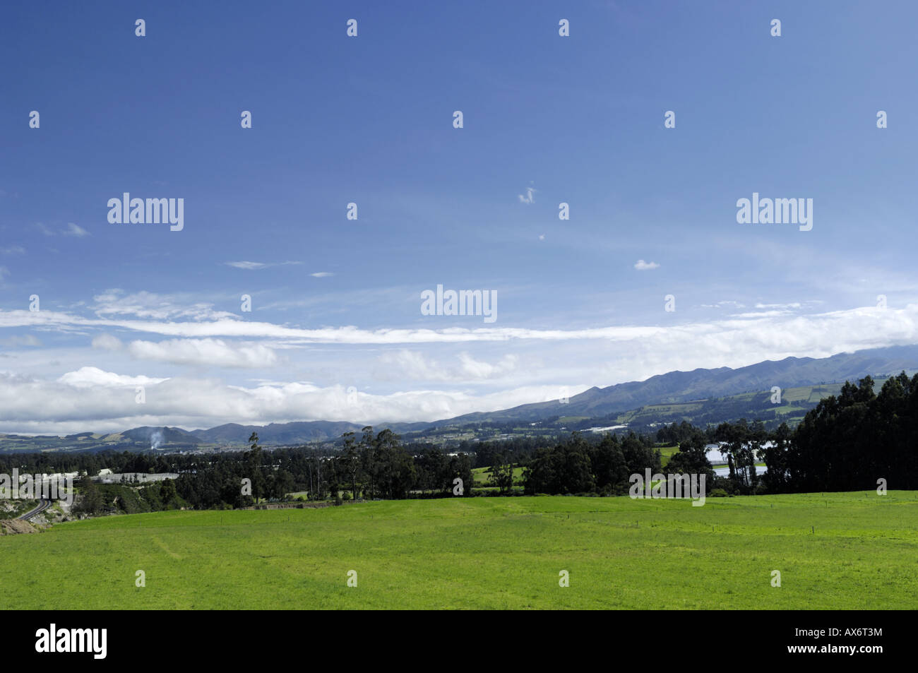 View from Equator sundial La Mitad Del Mundo The Middle of the World ...