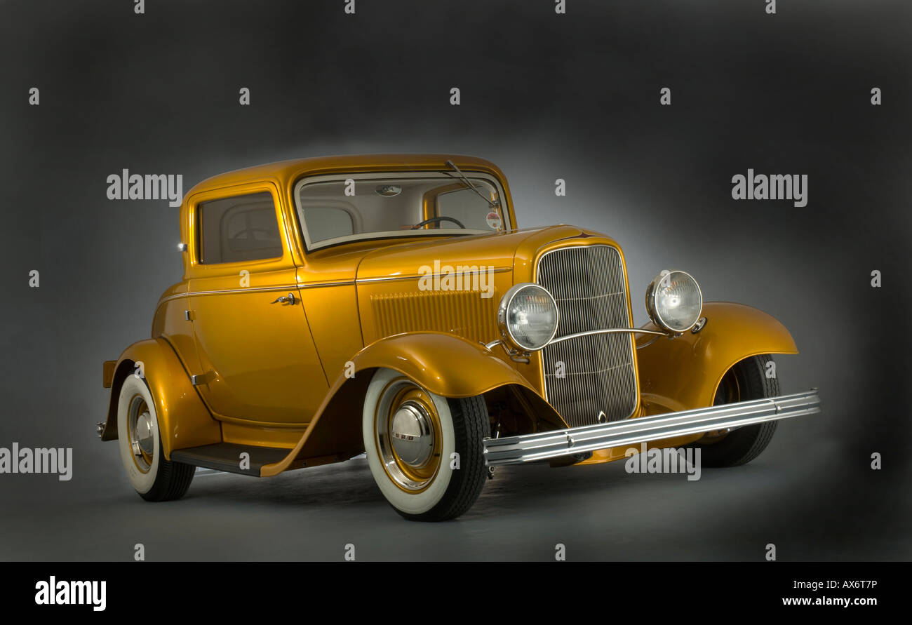 1932 Ford Model B Custom Car Stock Photo - Alamy