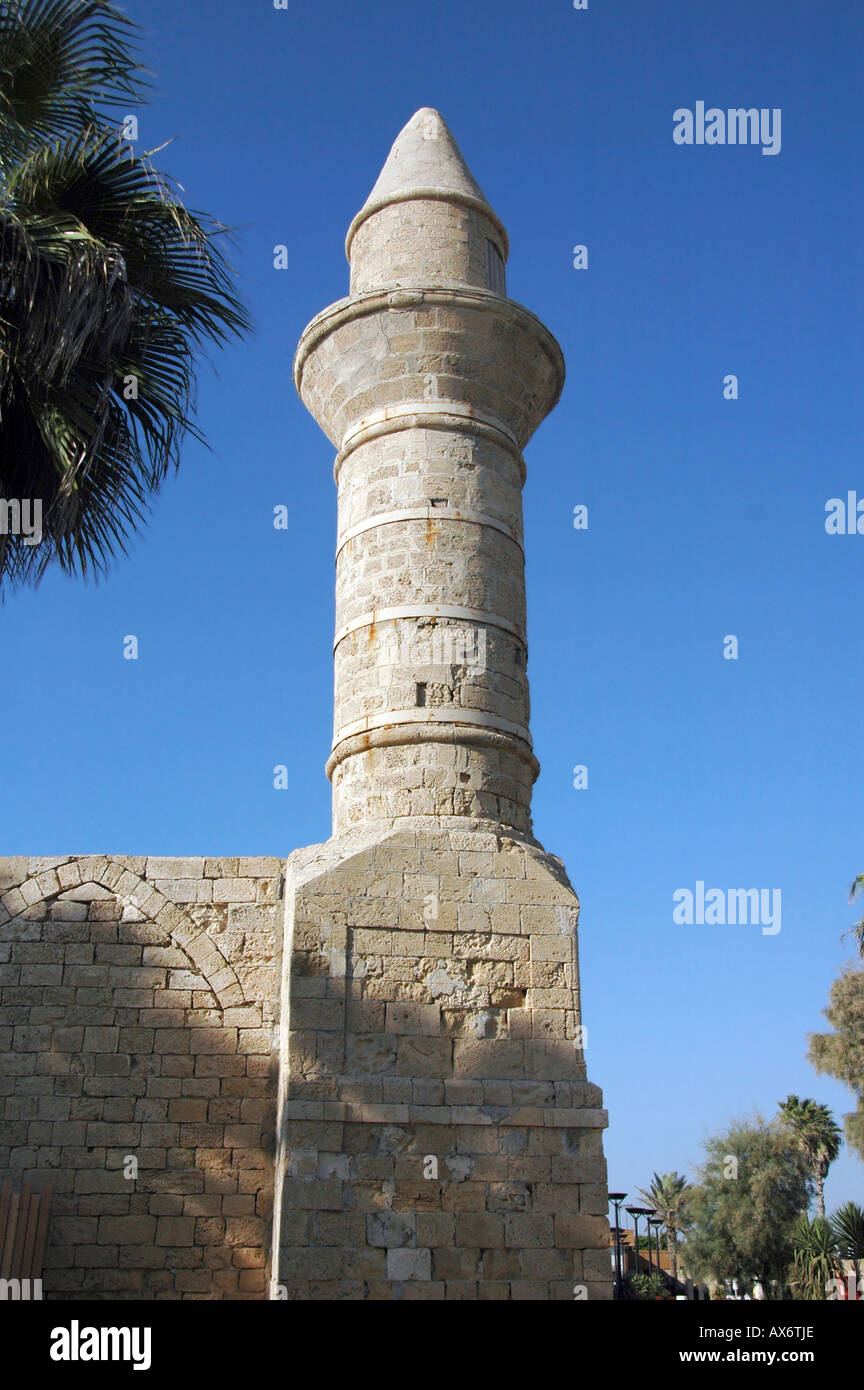 Israel caesarea mosque hi-res stock photography and images - Alamy
