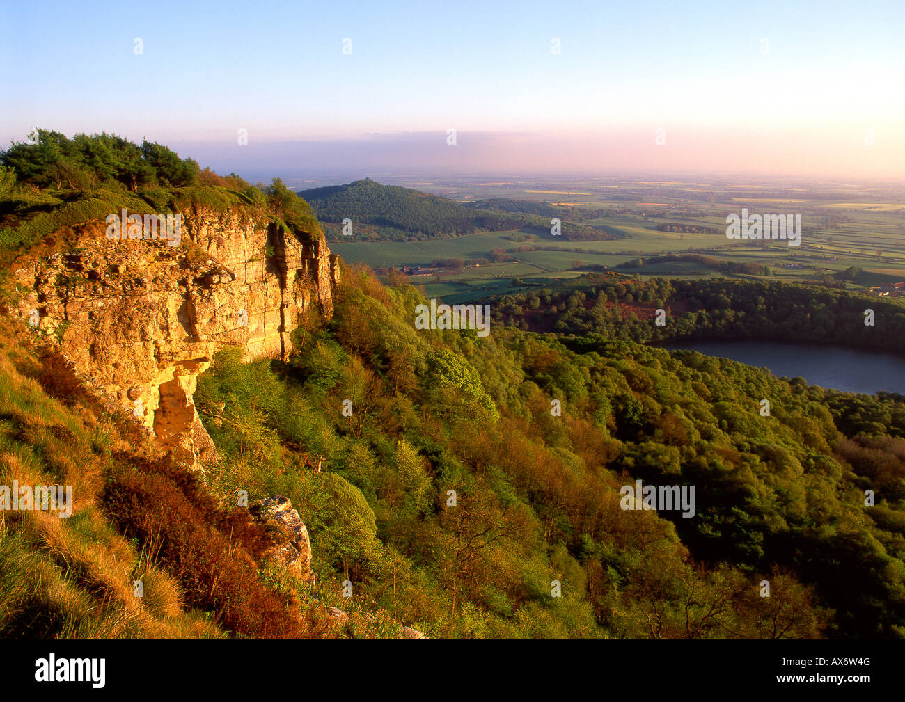 Sutton Bank North Yorks Moors Stock Photo - Alamy