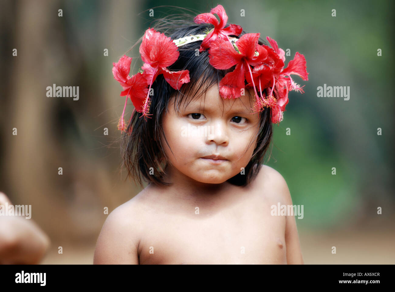 Embera Indian, Panama Stock Photo - Alamy