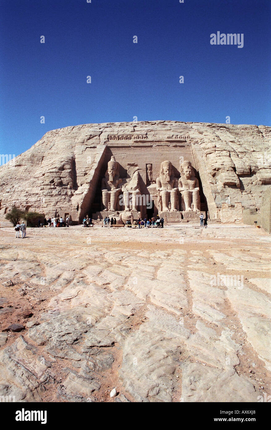 The Great Temple of Ramesses II, Abu Simbel, Egypt Stock Photo - Alamy