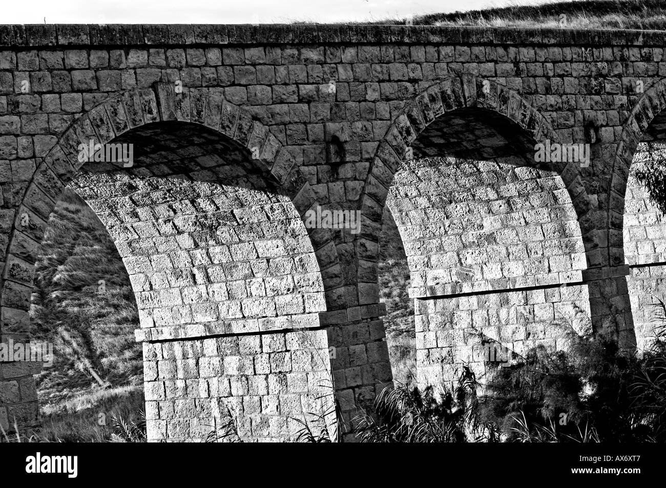 old Turkish bridge at Kibbutz Gesher Galilee northern Israel Stock ...