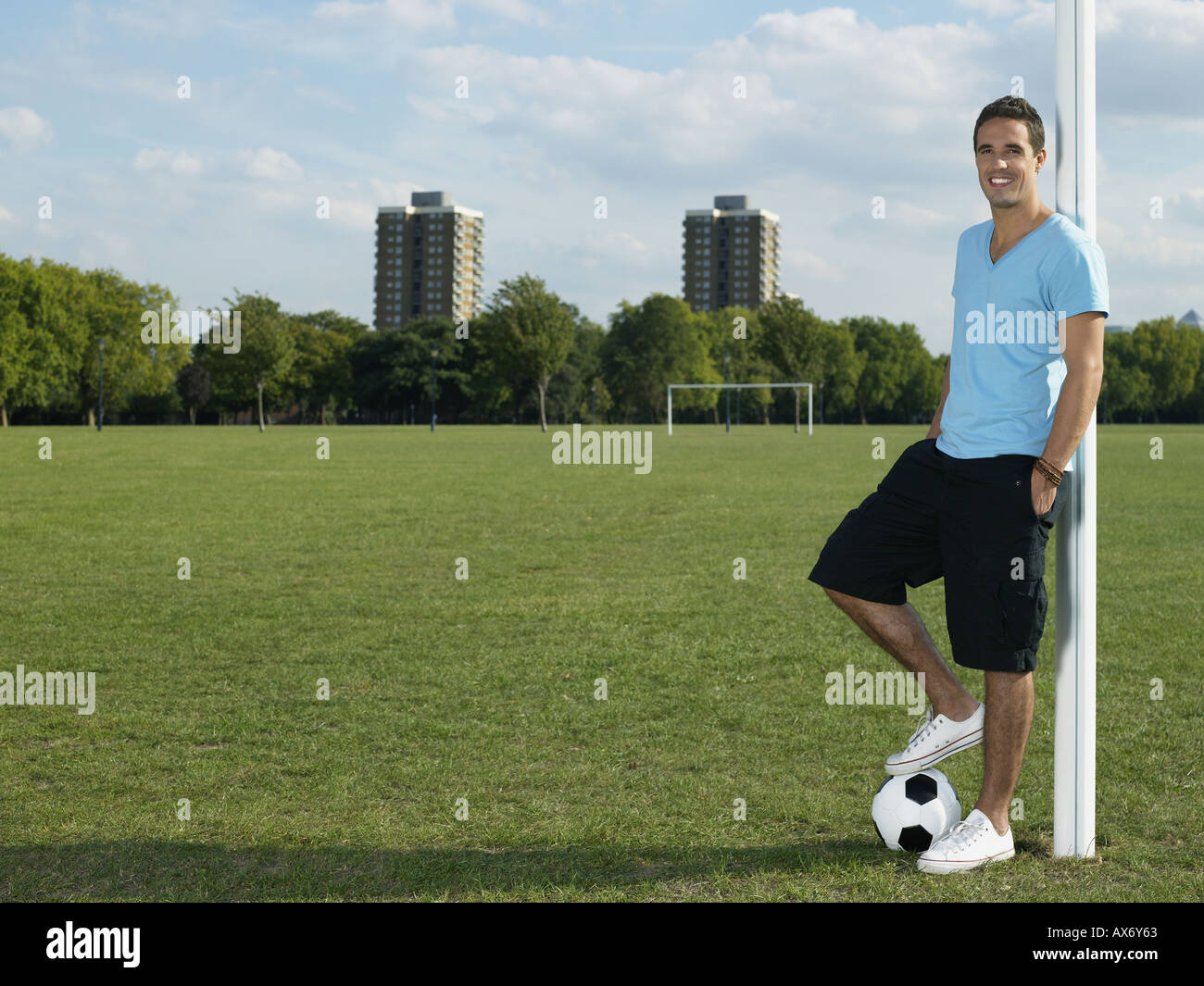 Football park hi-res stock photography and images - Alamy