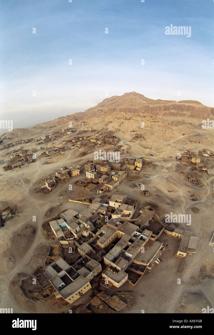 Aerial view village egyptian hi-res stock photography and images - Alamy