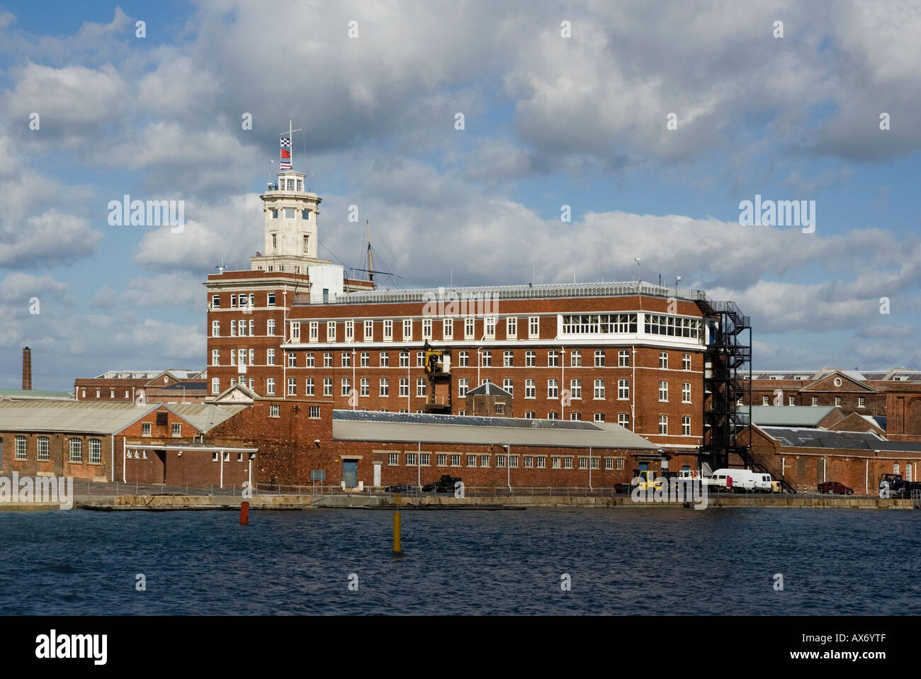 Semaphore tower building portsmouth naval hi-res stock photography and ...