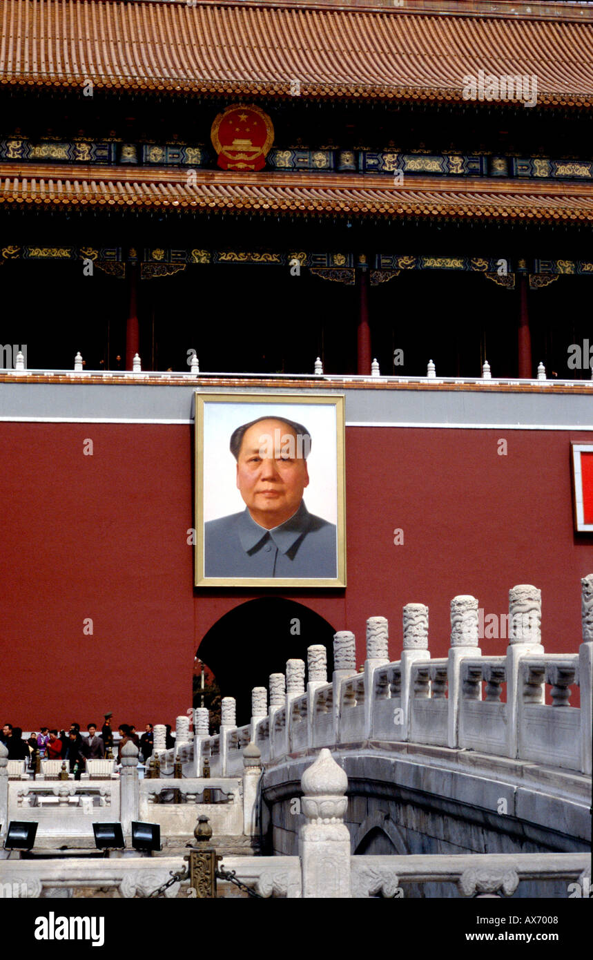 Mao Zedong Beijing China Stock Photo - Alamy