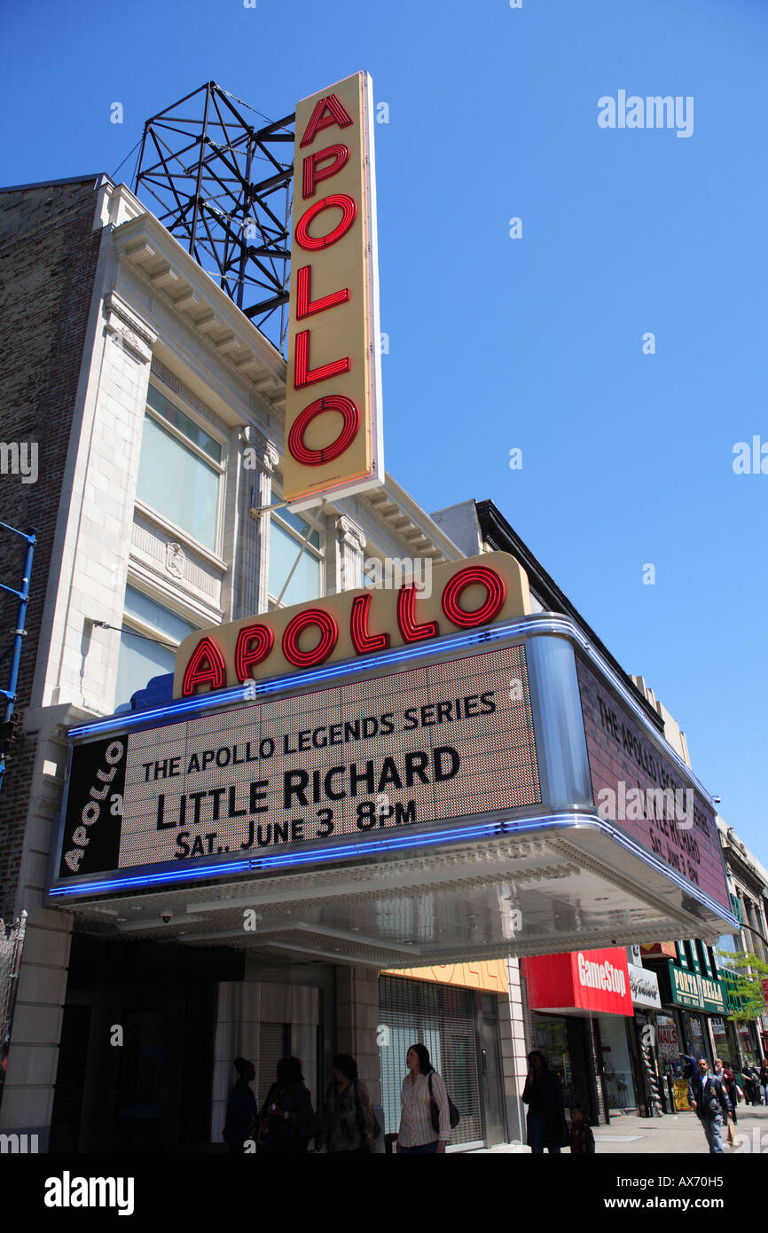 The Renovated Apollo Theater 125th Street Harlem Little Richard ...