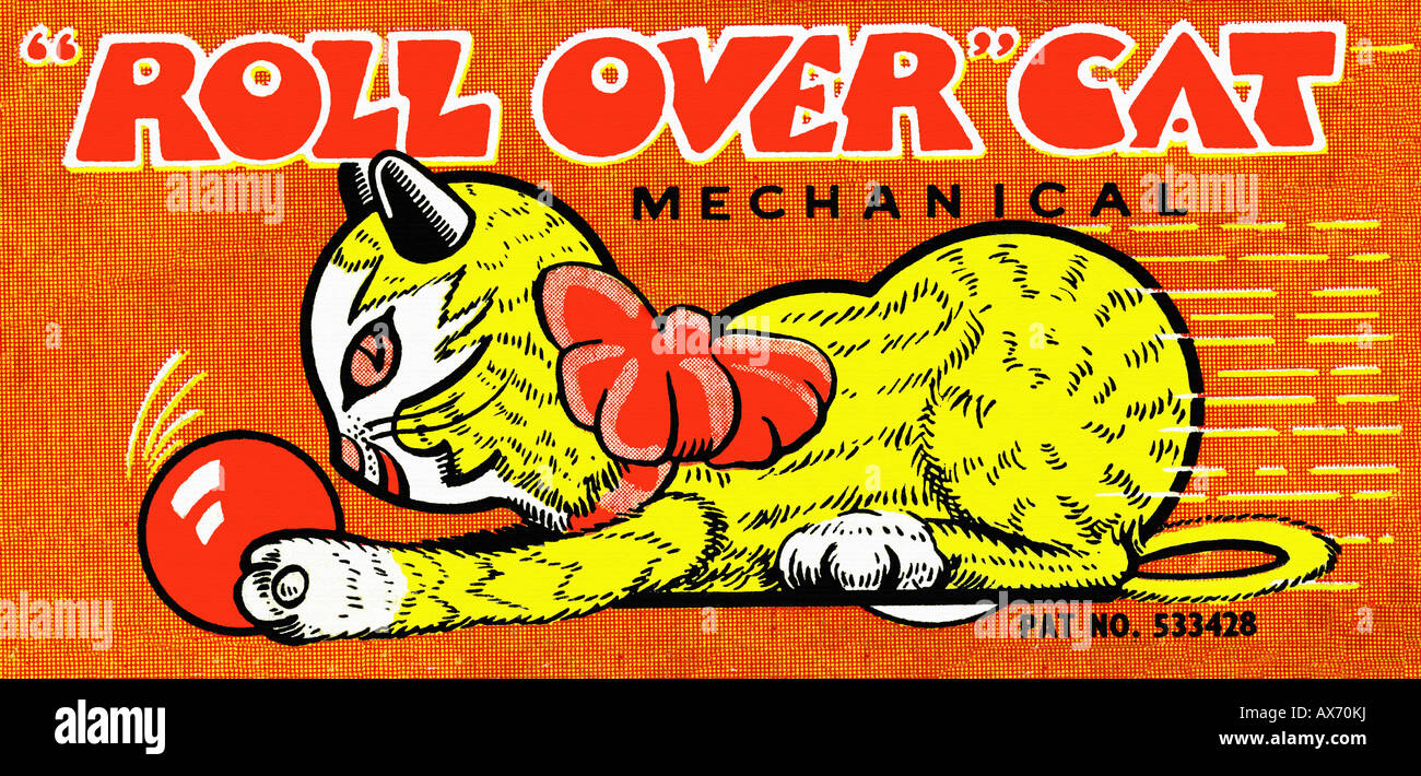 Roll Over Cat Stock Photo - Alamy