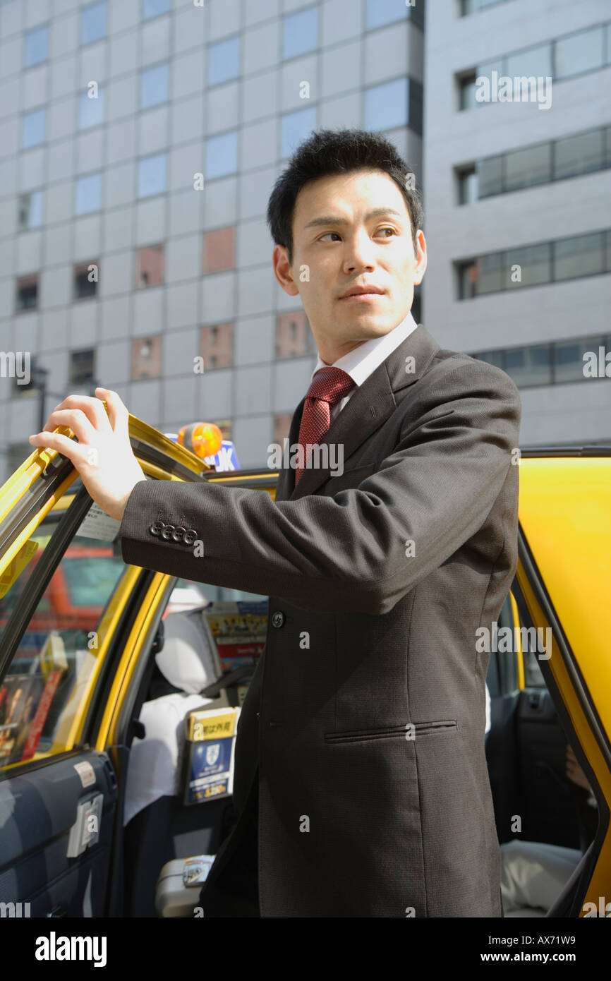 Stepping out of car hi-res stock photography and images - Alamy