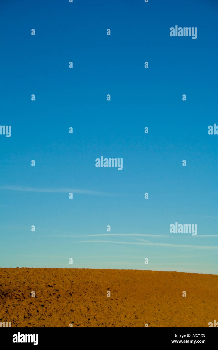 Vast farmland plowed soil texture hi-res stock photography and images ...