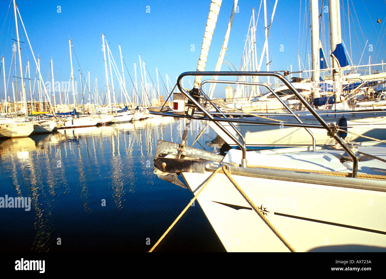 luxury yachts in port Stock Photo - Alamy