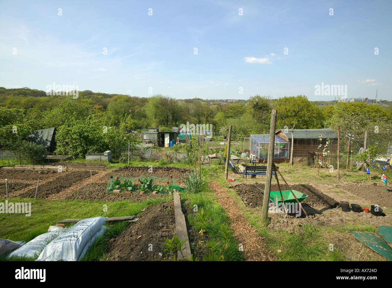 Allotment london hi-res stock photography and images - Alamy